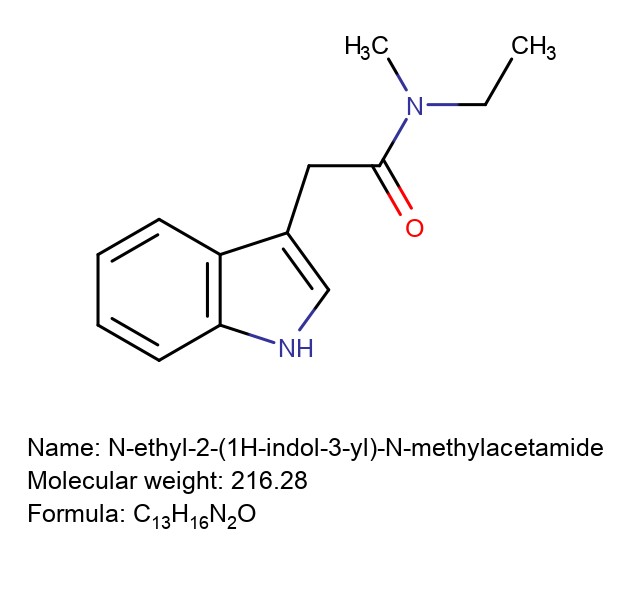 N-ethyl-N-methyl-tryptamide, MET-amide / MEIA 500mg | #233a ...