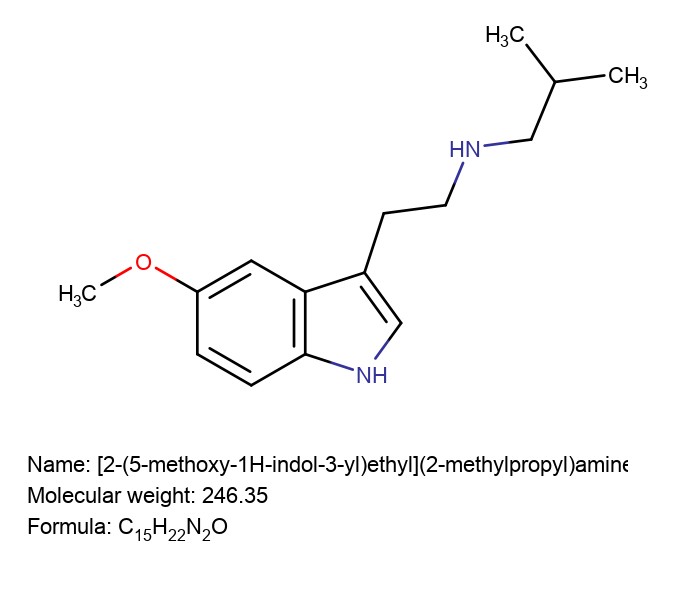5-MeO-iBT / 5-MeO-NiBT 1.0g | #235b – SYNTHARISE CHEMICAL INC.